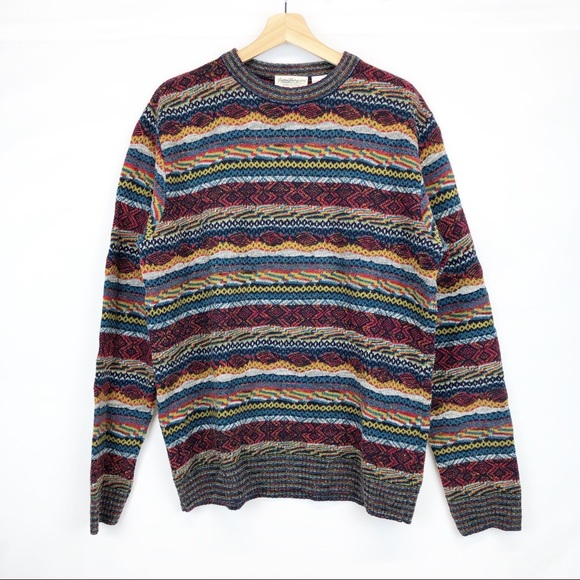 Norm Thompson | Sweaters | Vintage Tundra Norm Thompson Coogi Grandpa ...